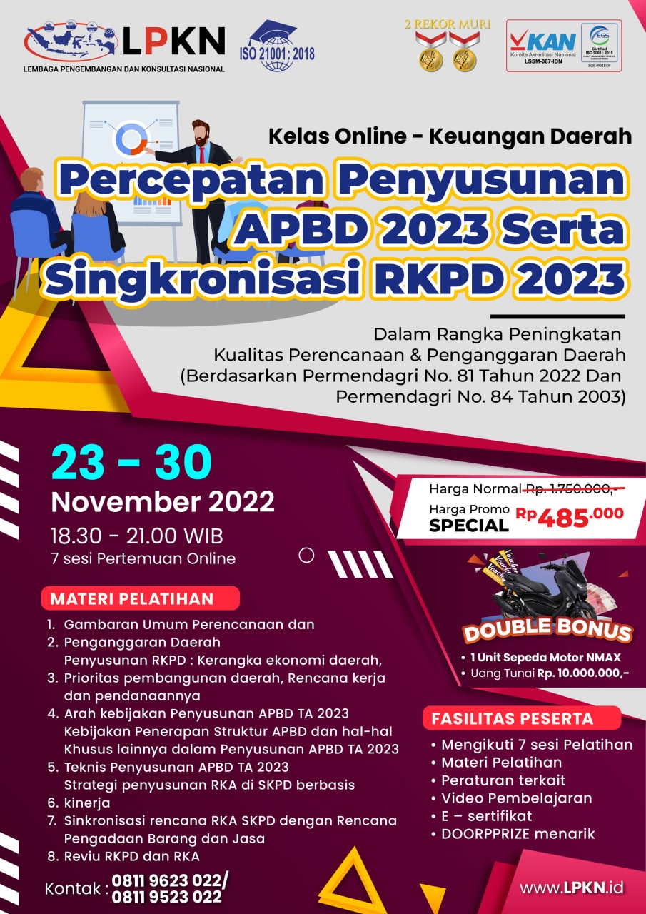 LPKN | Kelas Online – Keuangan Daerah