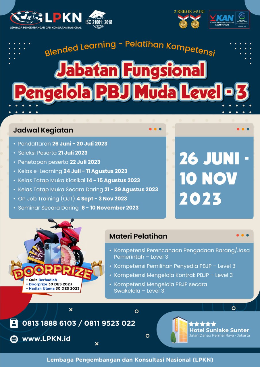 LPKN | Blended Learning - Pelatihan Kompetensi