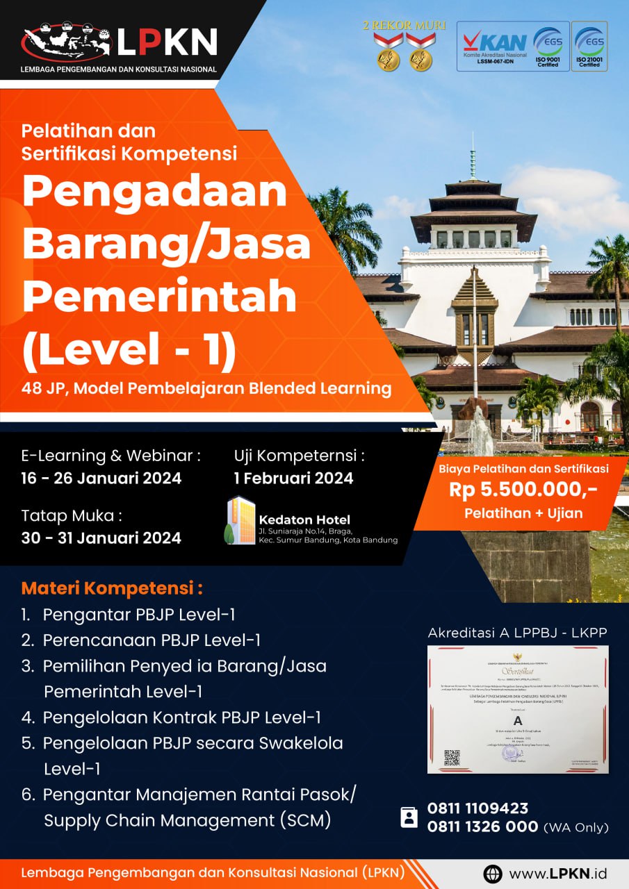 LPKN | Pelatihan dan Sertifikasi Kompetensi