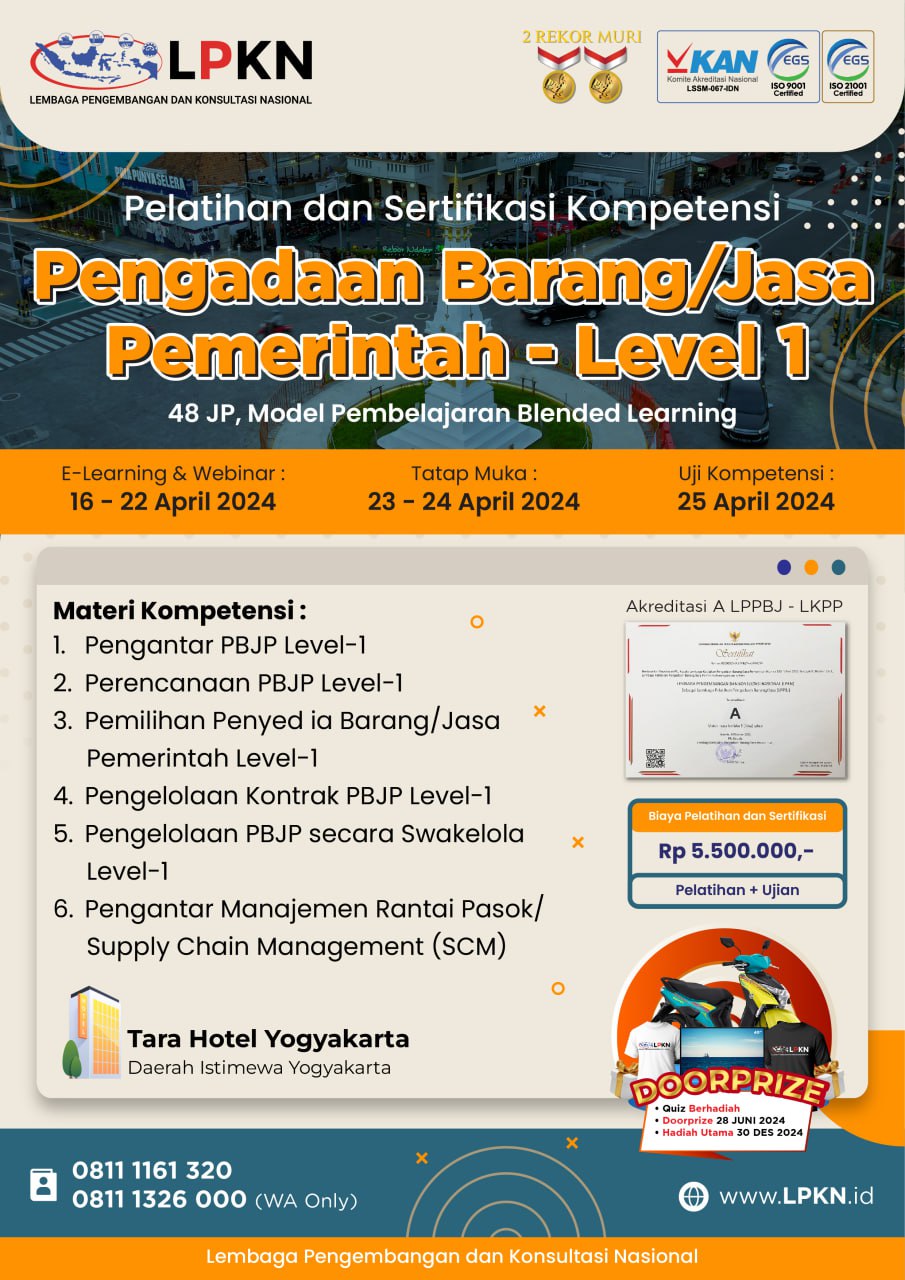 LPKN | Pelatihan dan Sertifikasi Kompetensi