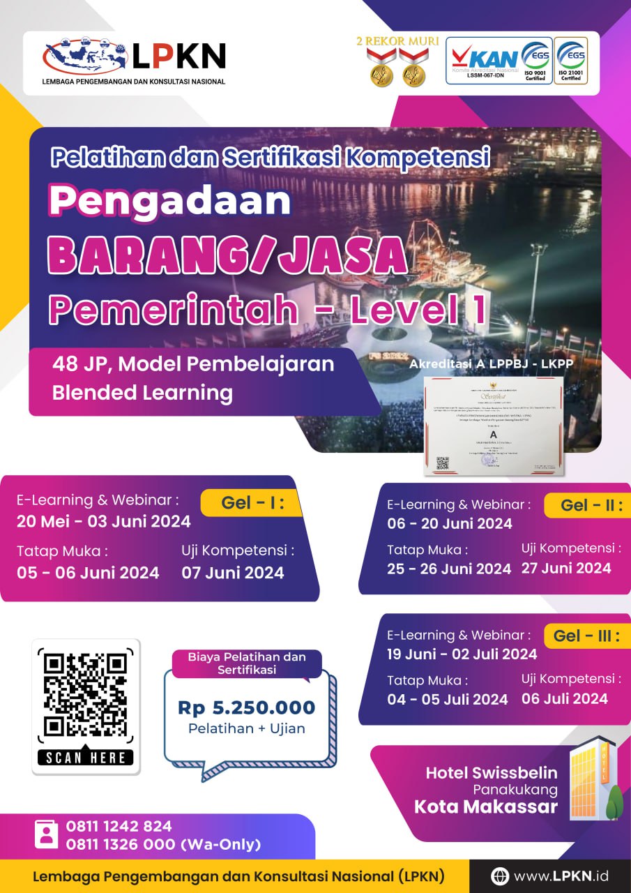LPKN | Pelatihan dan Sertifikasi Kompetensi