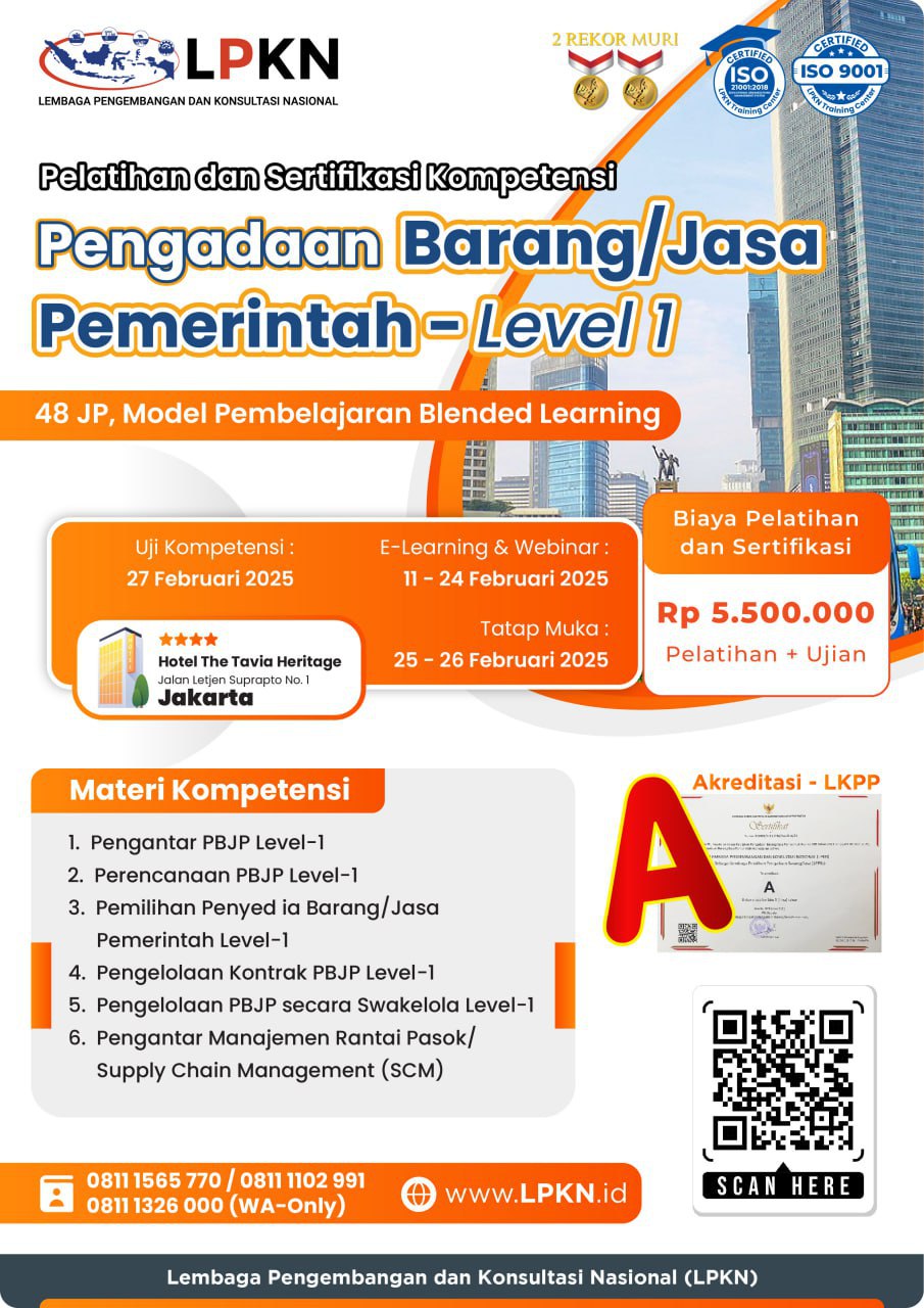 LPKN | Pelatihan dan Sertifikasi Kompetensi