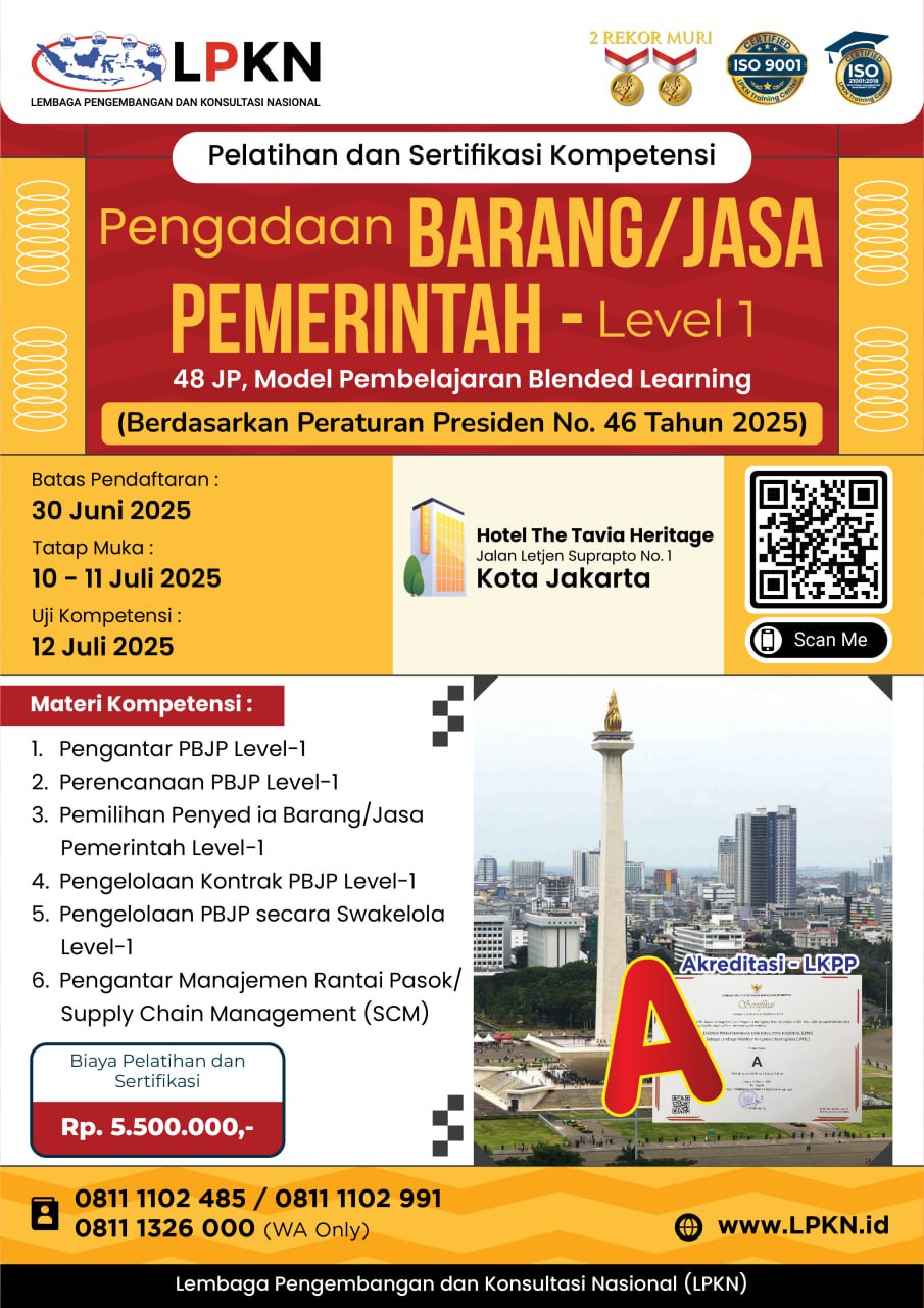 LPKN | Pelatihan dan Sertifikasi Kompetensi