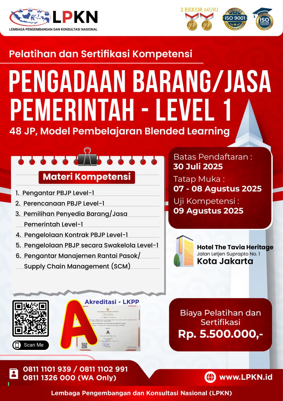LPKN | Pelatihan dan Sertifikasi Kompetensi