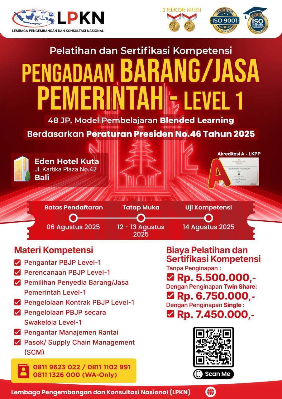 LPKN | Pelatihan dan Sertifikasi Kompetensi