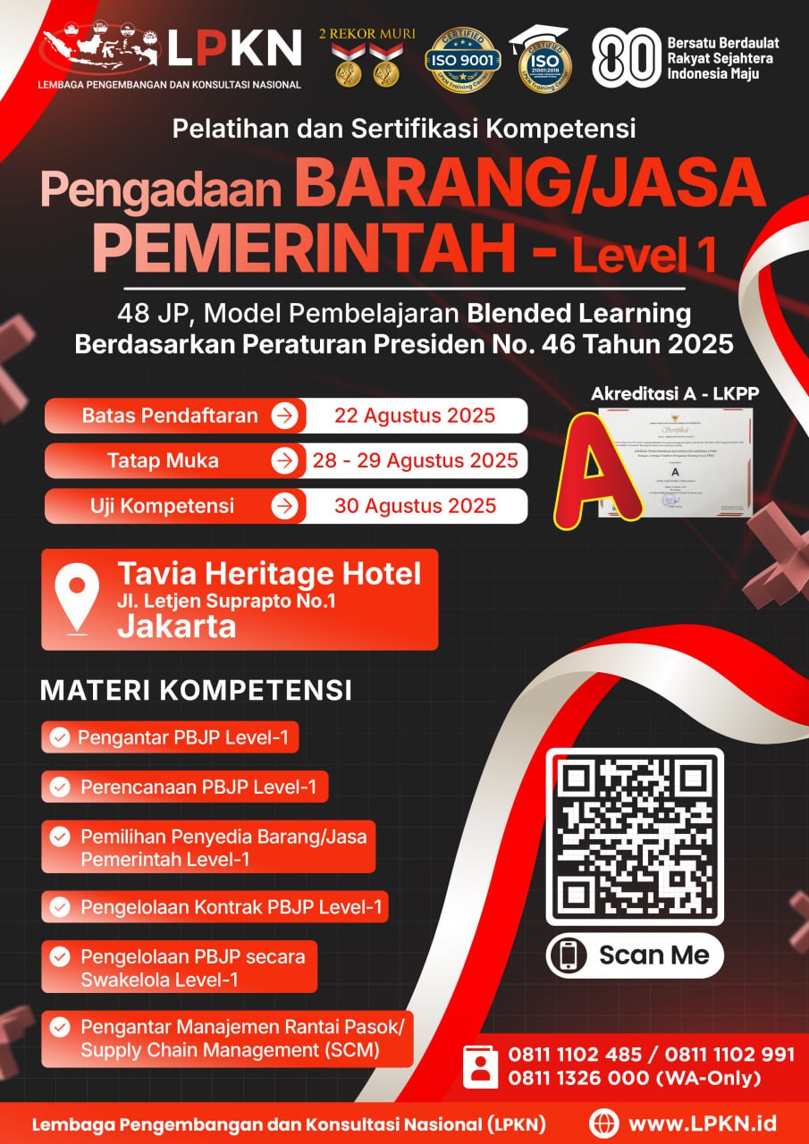 LPKN | Pelatihan dan Sertifikasi Kompetensi