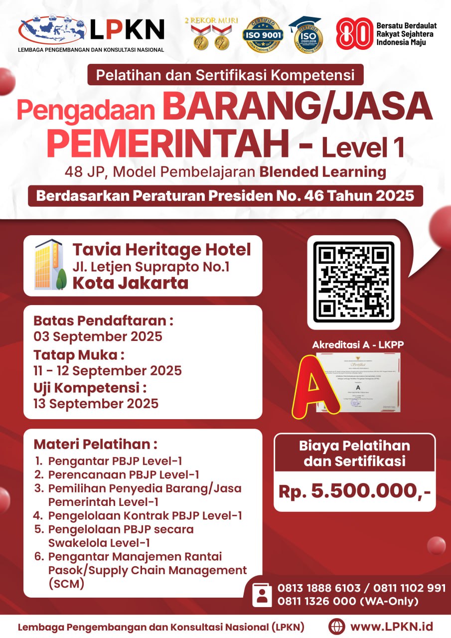 LPKN | Pelatihan dan Sertifikasi Kompetensi